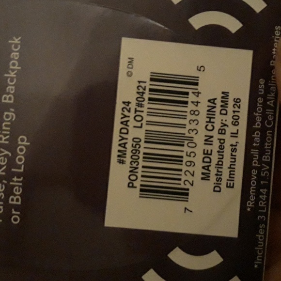 Accessories | Mayday Mini Alarm Keychain Pink And Purple 10 Decibel ...